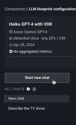 Chatting: DataRobot docs