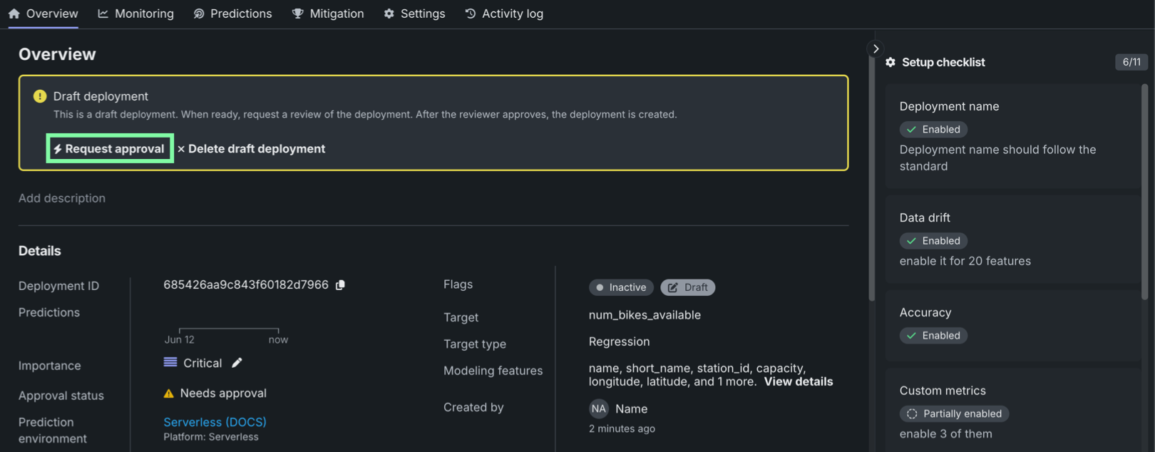 Deployment overview: DataRobot docs