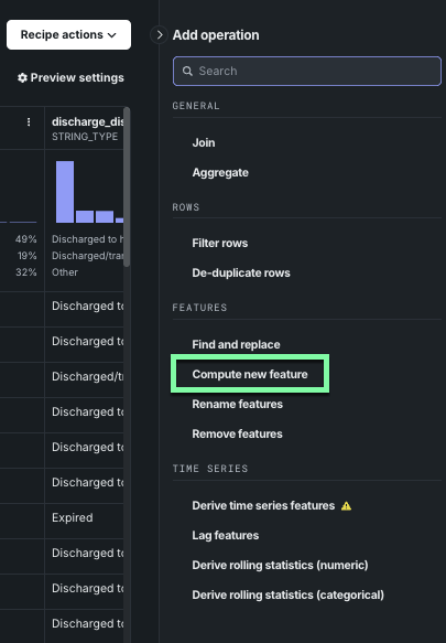 Predictive model building walkthrough: DataRobot docs